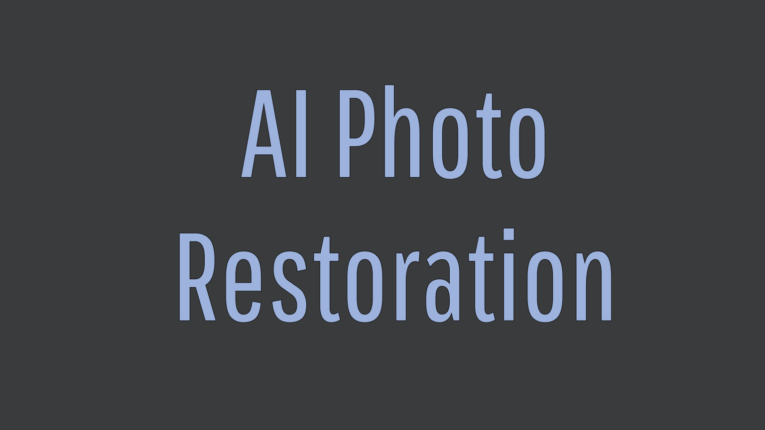 AI Photo Restoration: Restore Old Photos and Fix Scratches Instantly ...