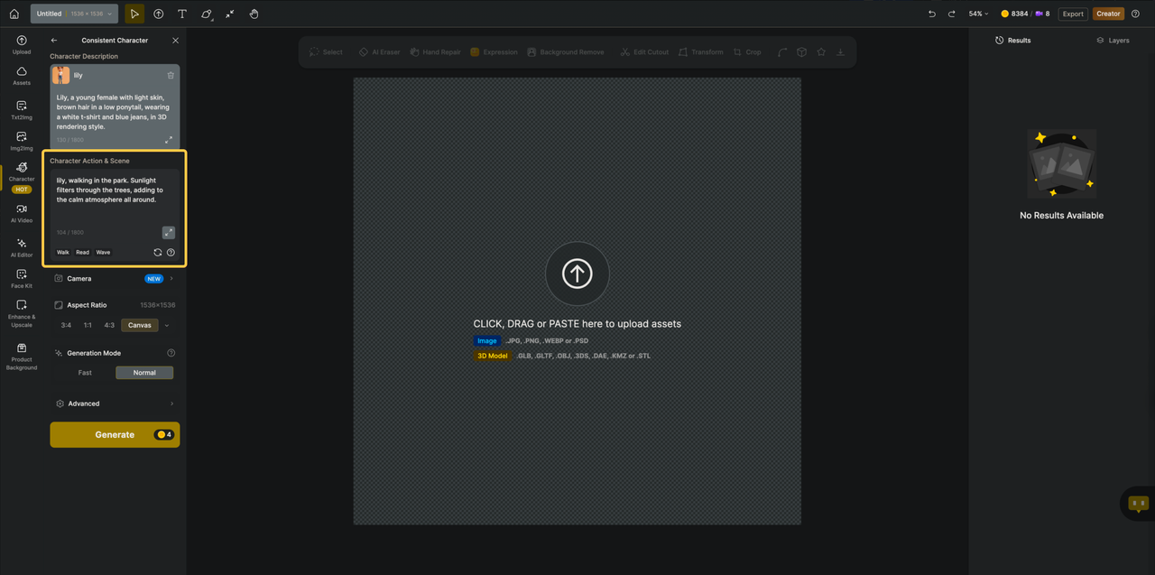 Ultimate Guide to Creating Consistent Characters with AI - Dzine Blog