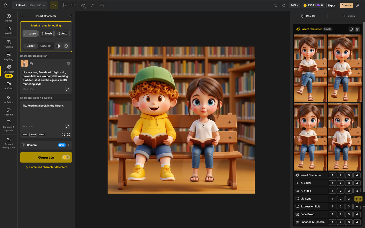 Ultimate Guide to Creating Consistent Characters with AI - Dzine Blog